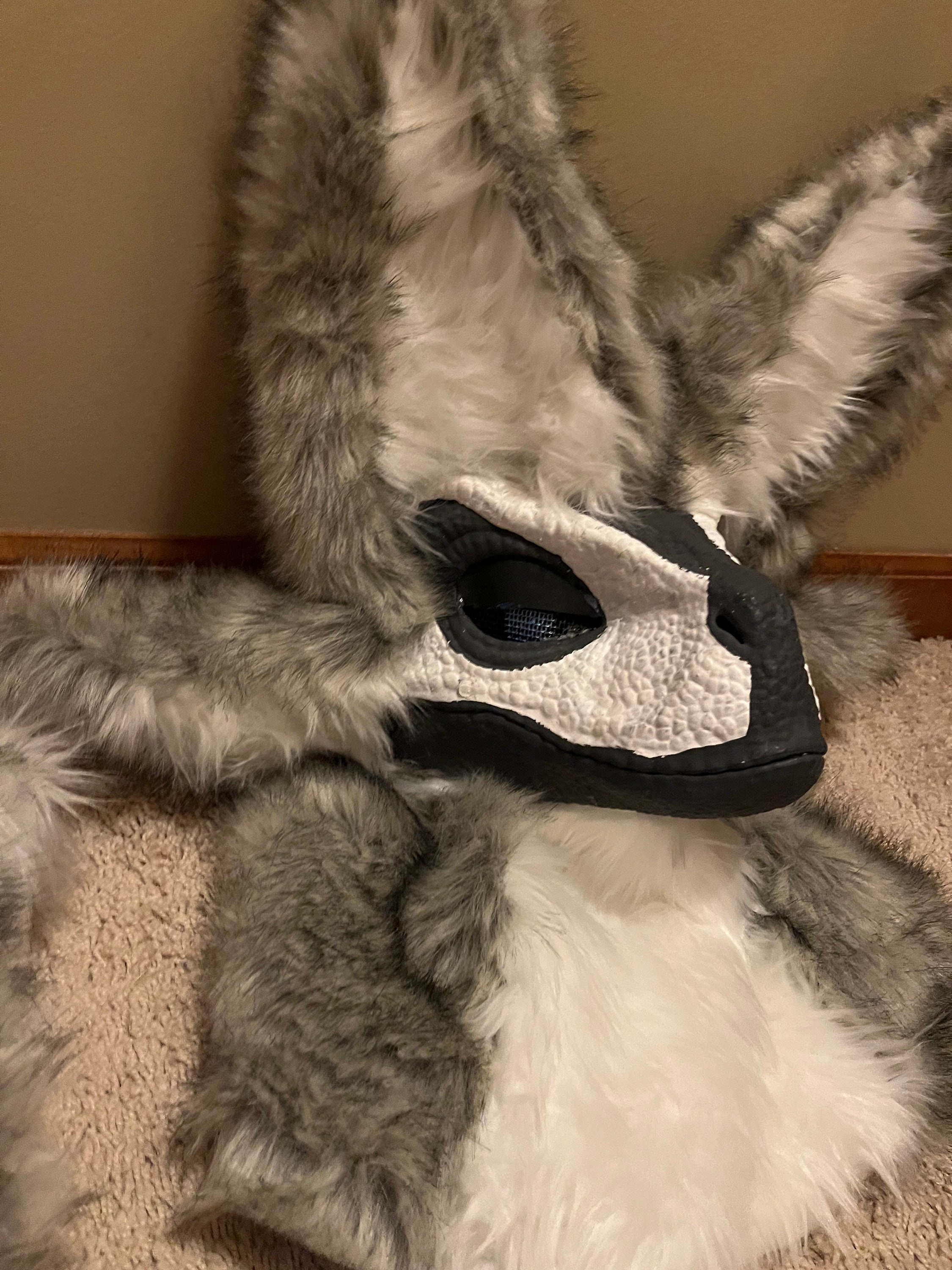 Dinomask Fursuit Mini-partial - Etsy