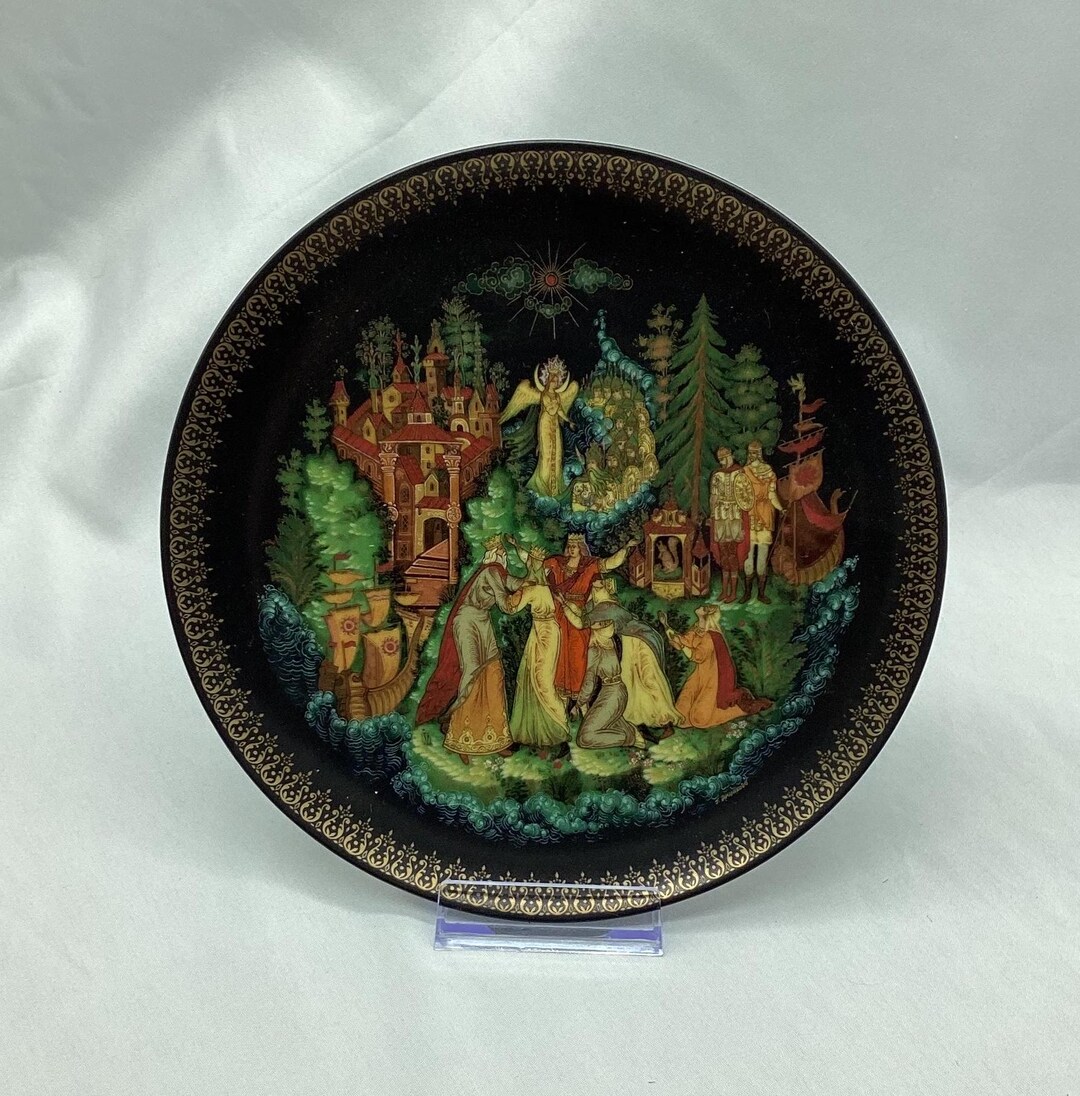 Russian Legends Series Tsar Sultan Plate – 6th of 12 Plates, Bradford ...