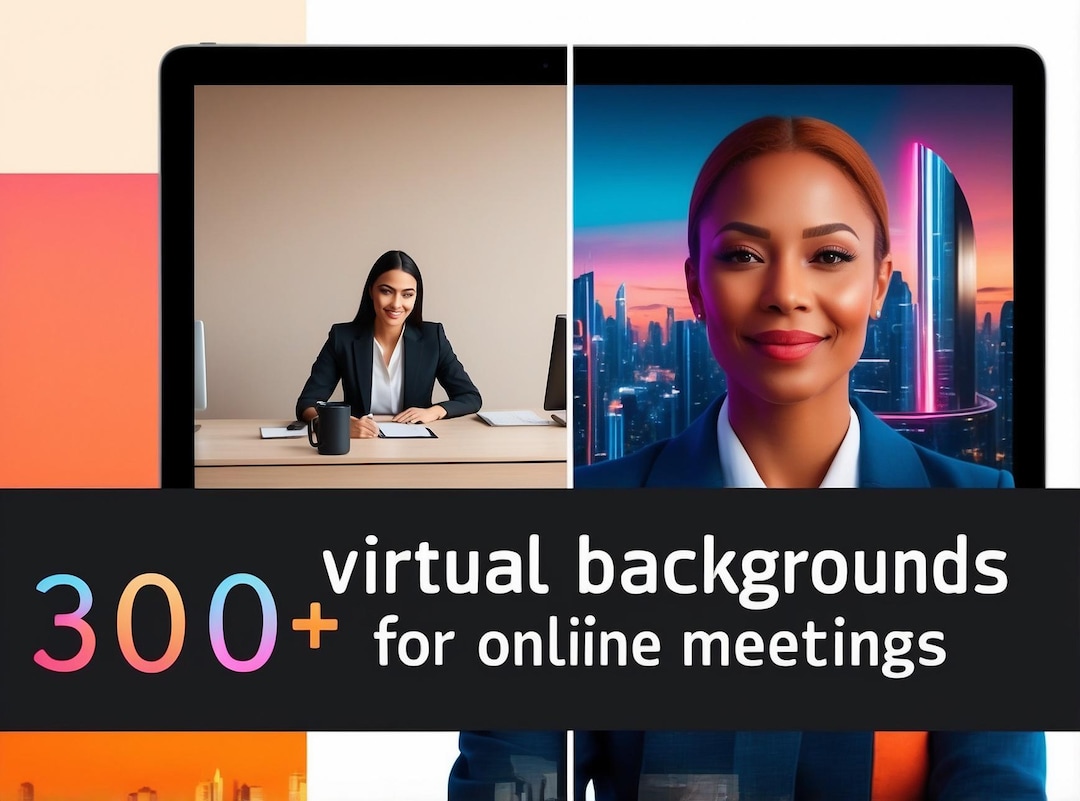 300+ Professional Virtual Backgrounds, Zoom, Teams, Skype (digital ...