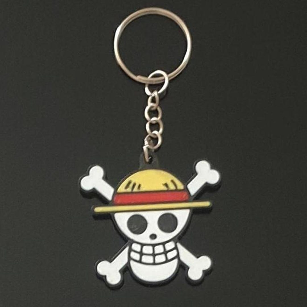 Luffy One Piece Keychain Anime Keyring, Monkey D. Luffy Merchandise ...