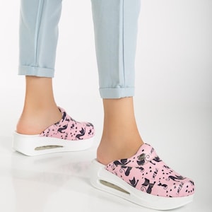 Woman Orthoedic Shoes,nursing Clogs,chef Clogs,medical Clogs,pink Clogs ...