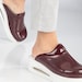 Orthopedic Nurse Clogs, Maroon Medical Slippers, Comfortable Nursing ...