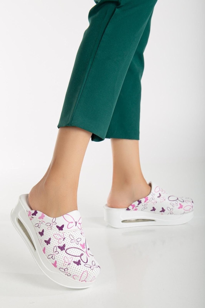 Nurse Shoes,nursing Clogs,orthopedic Clogs,comfortable Clogs,pattern ...