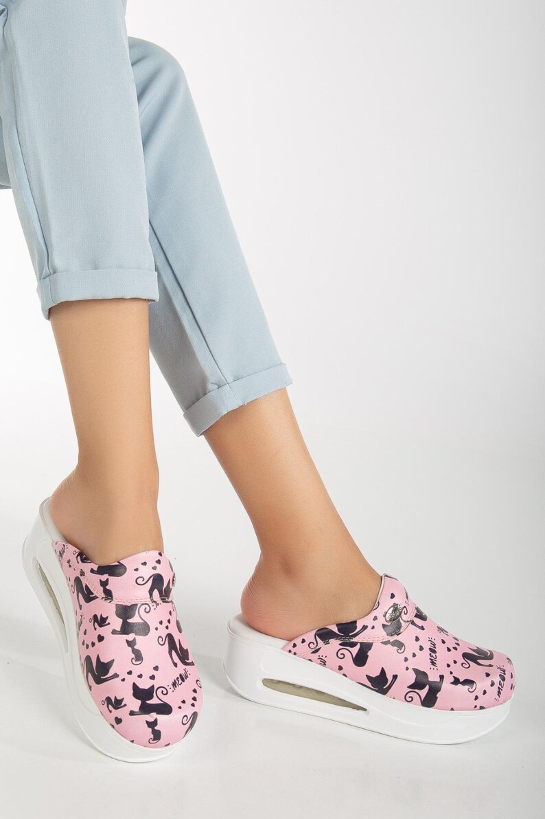 Woman Orthoedic Shoes,nursing Clogs,chef Clogs,medical Clogs,pink Clogs ...