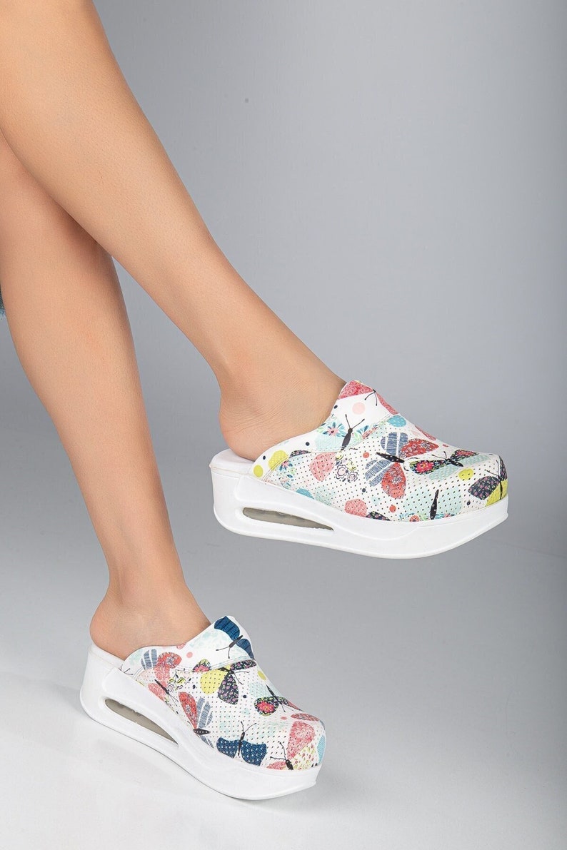 For Woman Nurse Shoes,nurse Clogs,nursing Slippers,nurse Gift ...