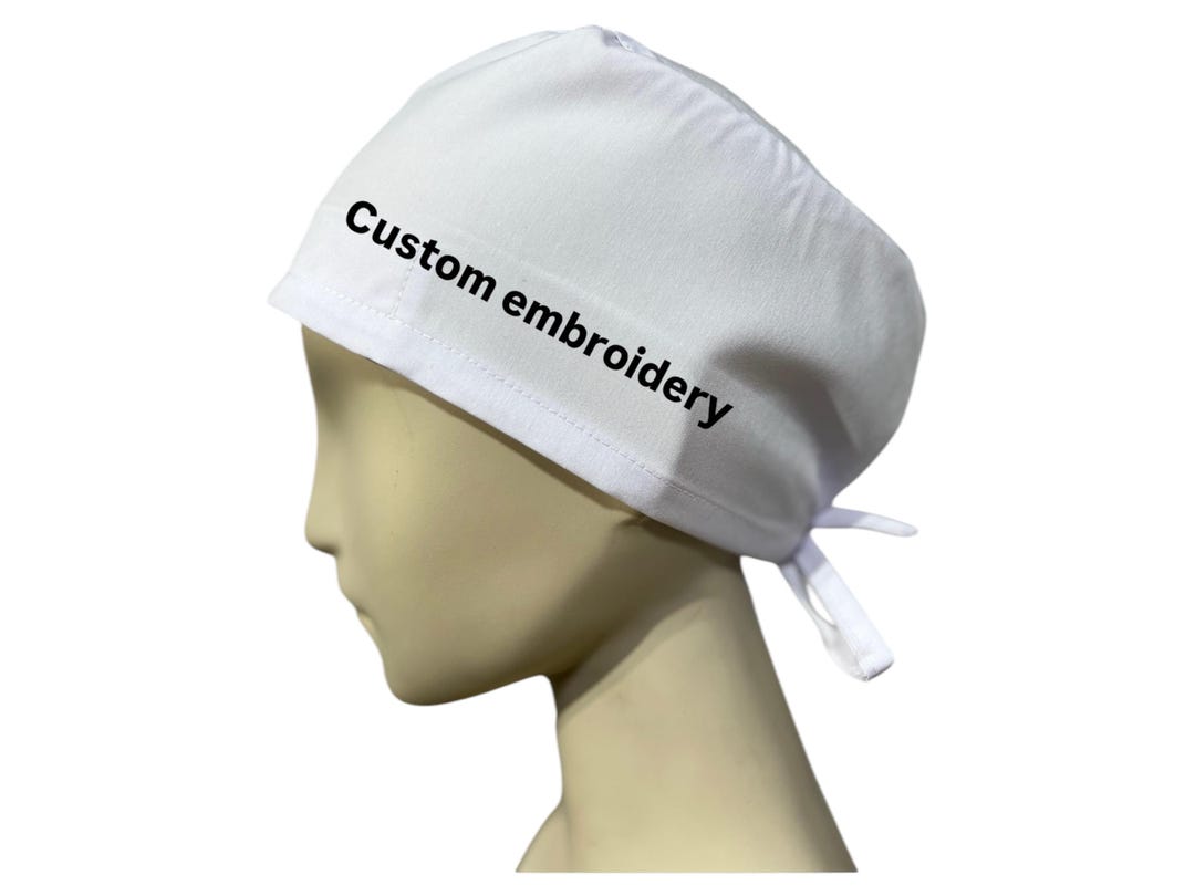 Custom Scrubs Cap,embroidery Nurse Cap,unısex Scrub Cap,nurse Gift ...