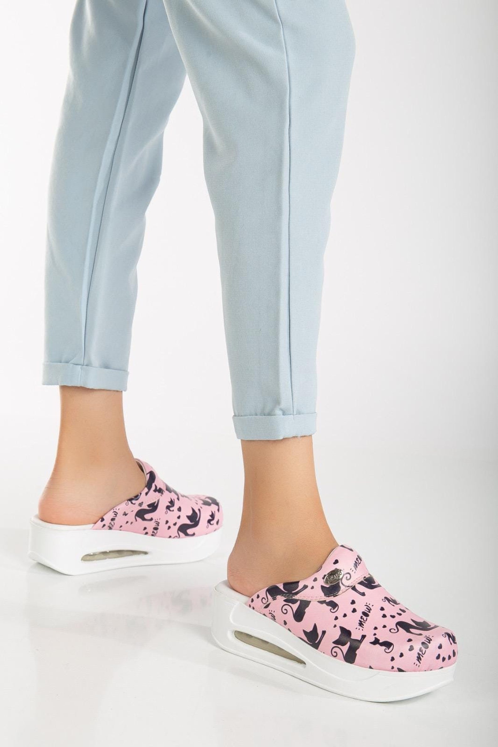 Woman Orthoedic Shoes,nursing Clogs,chef Clogs,medical Clogs,pink Clogs ...