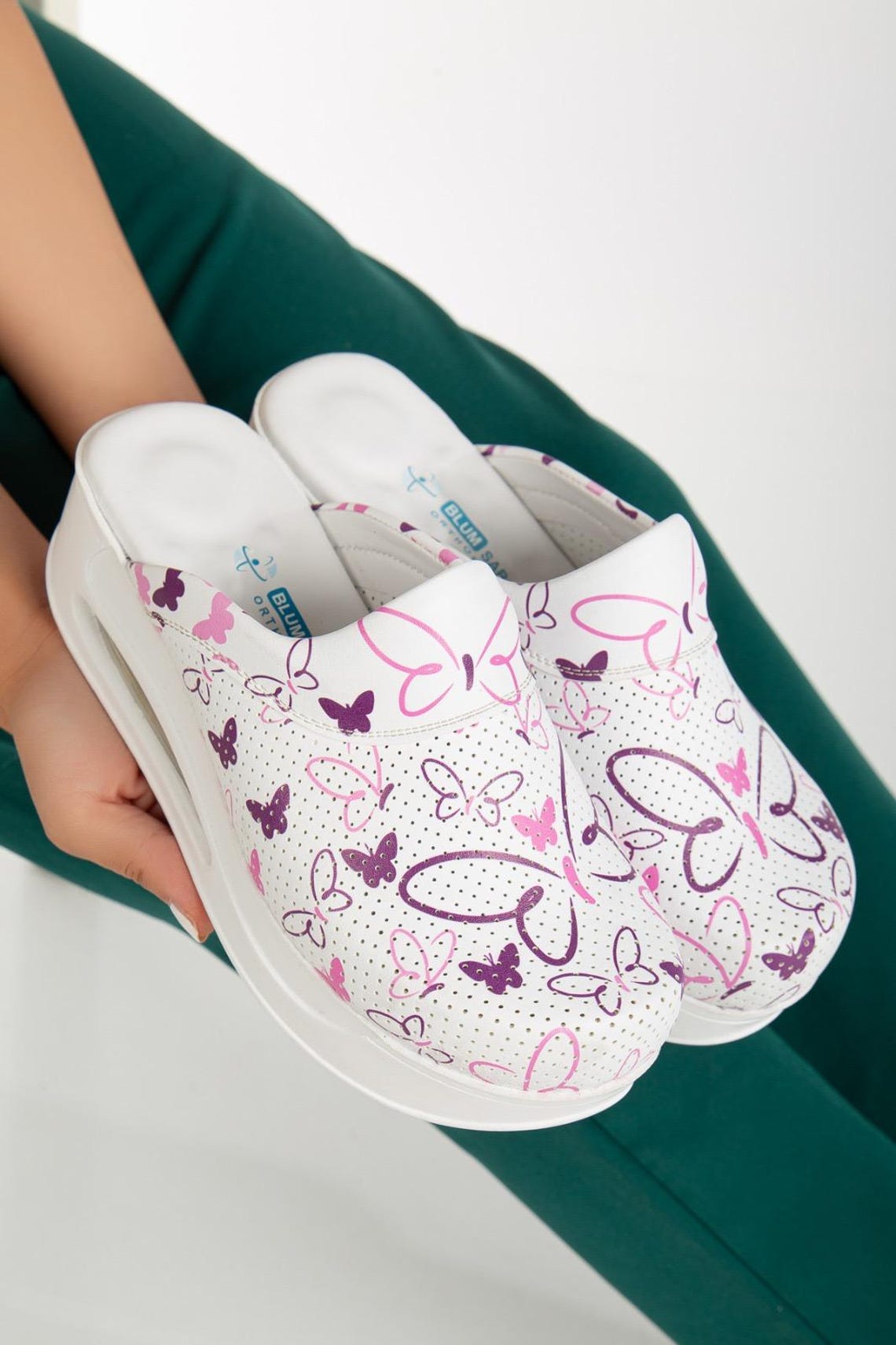 Nurse Shoes,nursing Clogs,orthopedic Clogs,comfortable Clogs,pattern ...