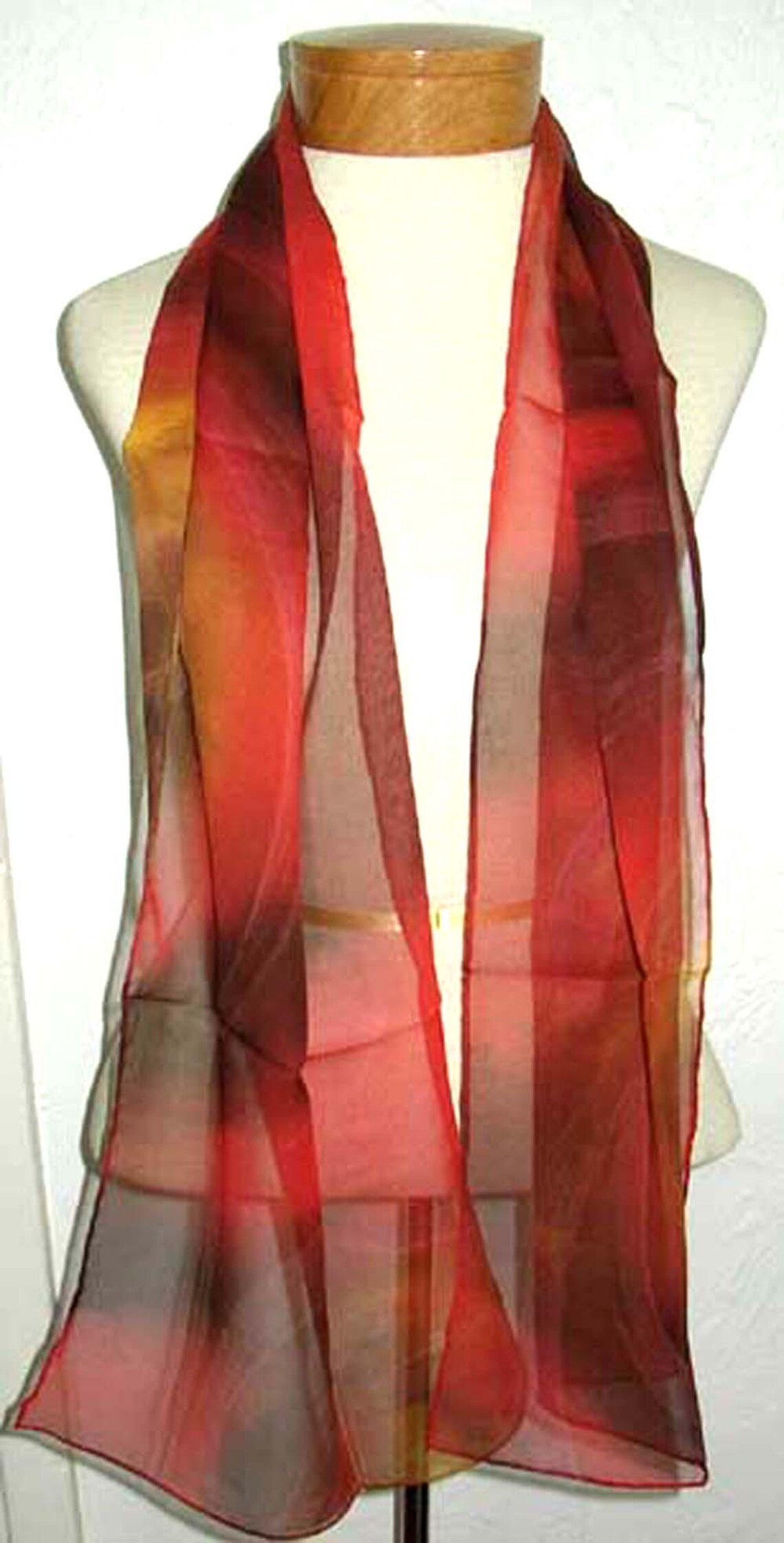 Multi-design 100% Oblong Silk Scarf Handmade Accessories Design for ...