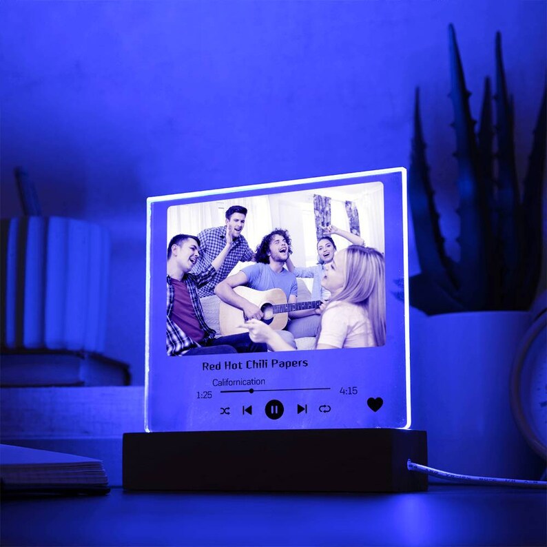 Custom Acrylic Music Plaque Song Plaque Personalized Album Cover Music ...
