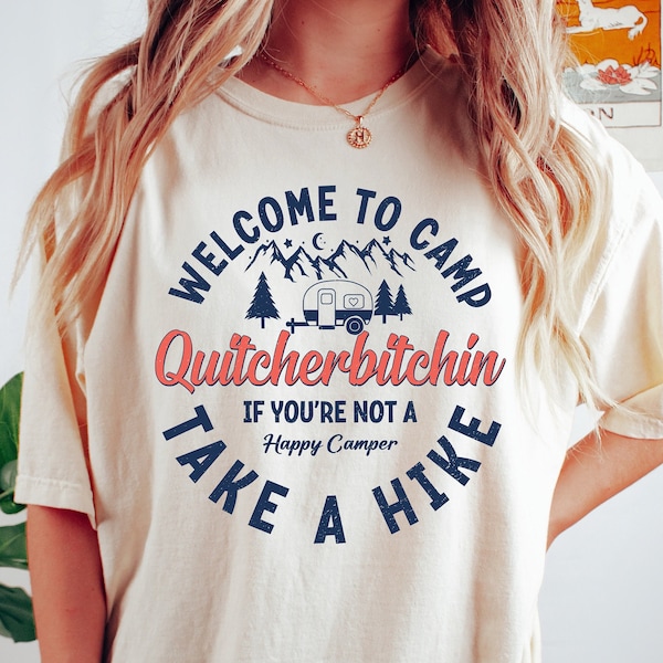 Welcome to Camp Quitcherbitchin - Etsy