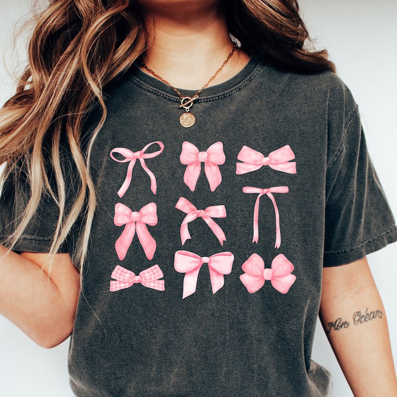 Bow Shirt - Etsy