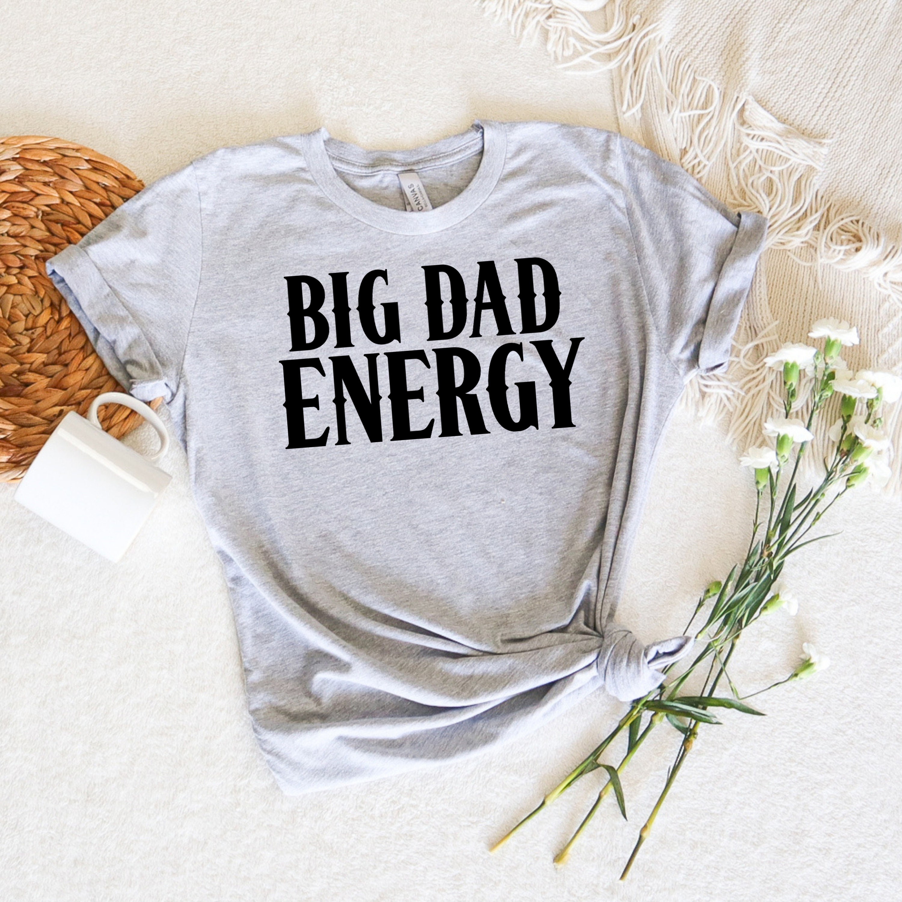 Big Dad Energy Shirt, Father's Day Gift, Funny Dad Shirt, Birthday Dad ...