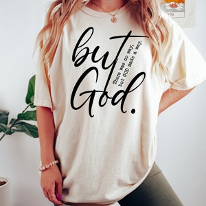 But God Shirt, Created With a Purpose T Shirt, Christian Jesus Shirt ...