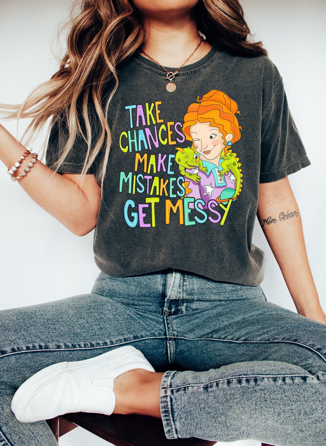 Take Chances Make Mistakes Get Messy Shirt, Miss Frizzle Shirt, Back to ...