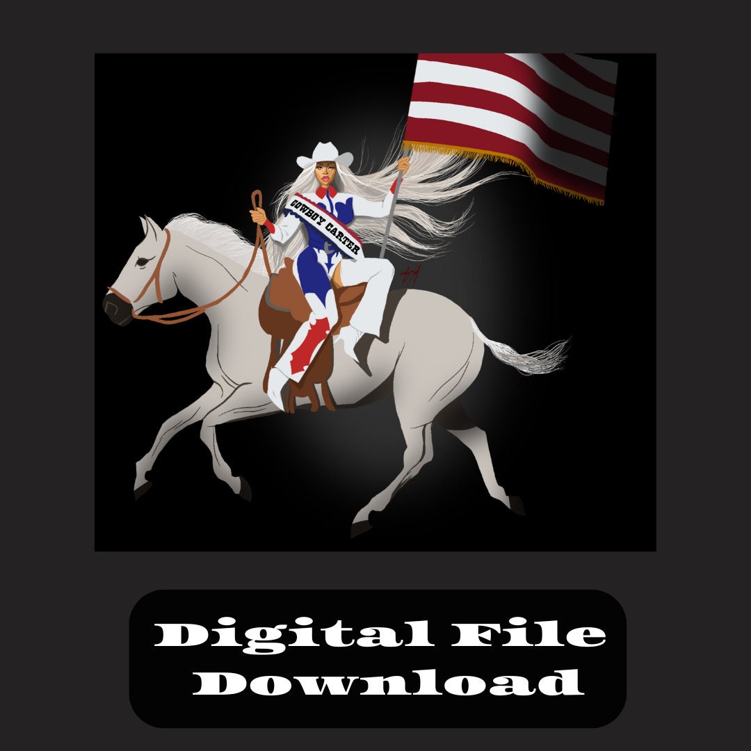 Beyonce Cowboy Carter and Reneigh - Digital Download - Etsy