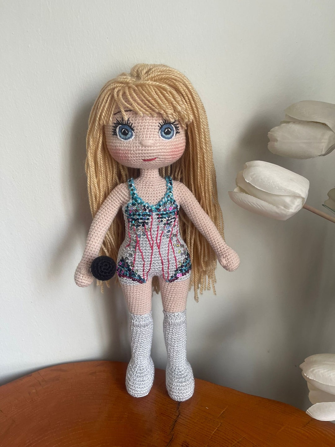 Taylor Swift, Taylor Swift Doll, Doll, Eras Tour, Swiftie,crohet ...