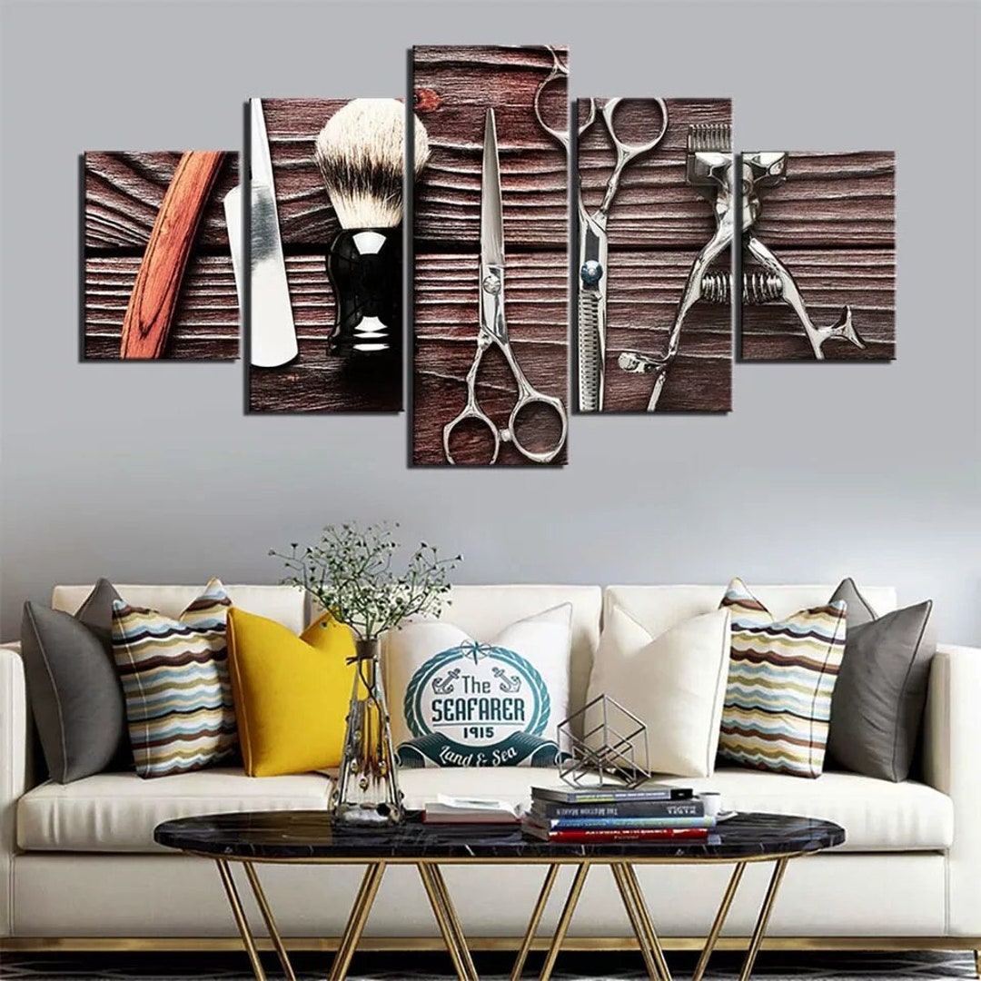 Barbershop Wall Decor - Barbershop Canvas Print - Barbershop Decor ...