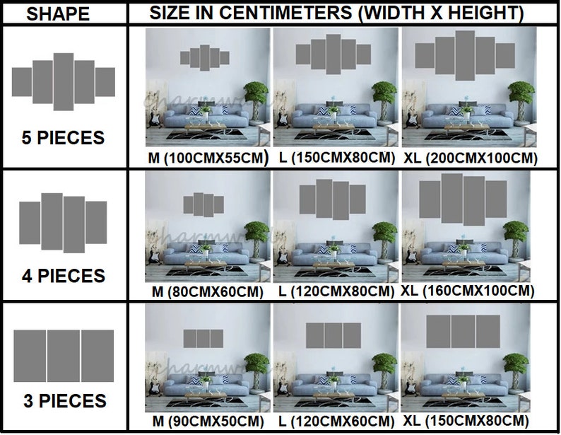 Kaaba Painting Kaaba Poster Mecca Canvas Wall Art Canvas Print 5 Piece ...