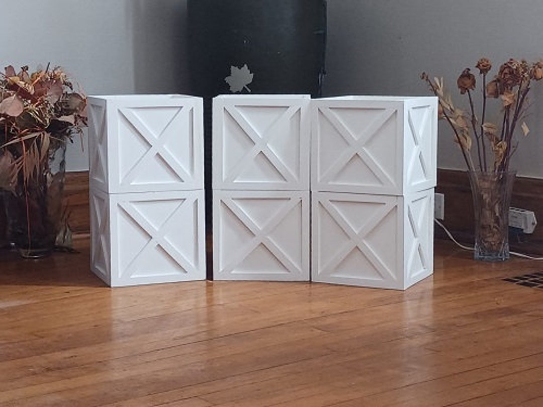 Set of 3 Cake Smash Boxes, Wood Boxes, Cube Box, Photography Box - Etsy