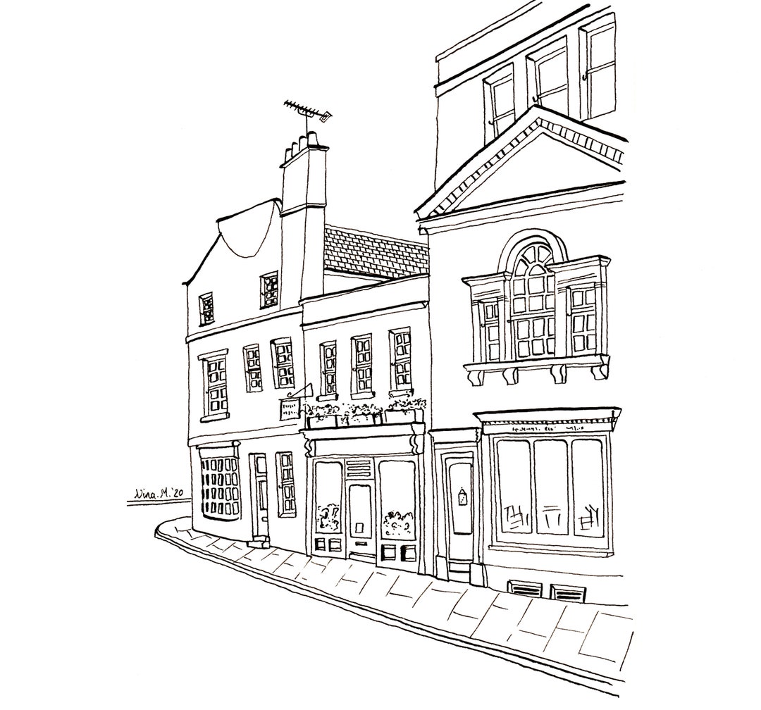 Trim Bridge, Bath | Architecture | City of Bath | Original | Ink ...