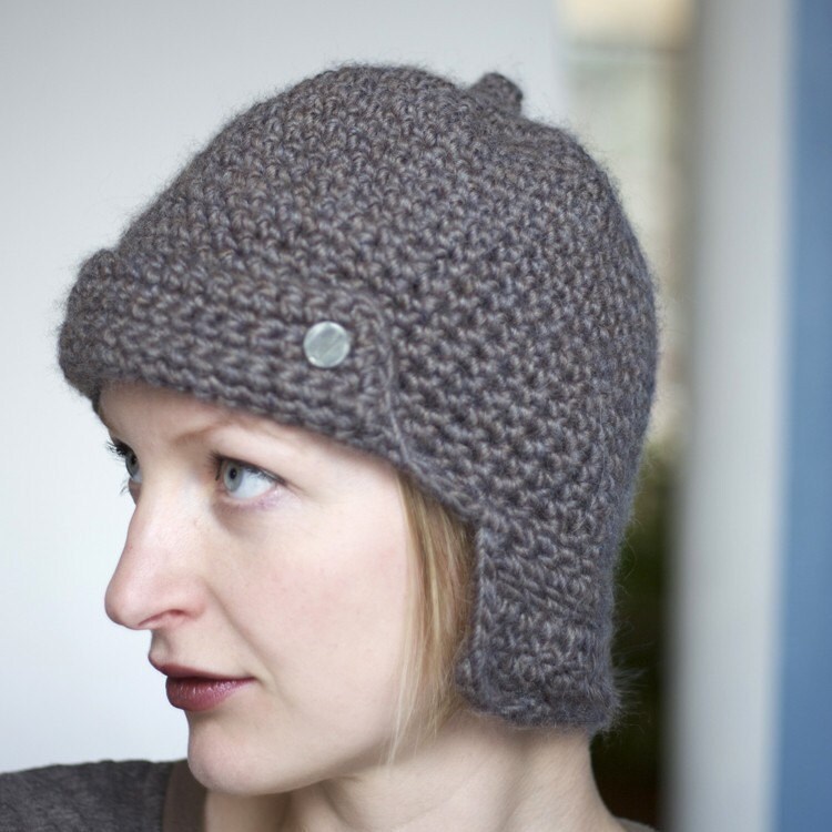 PATTERN Knittles Hunter Hat - Crochet Instructions in PDF - Etsy