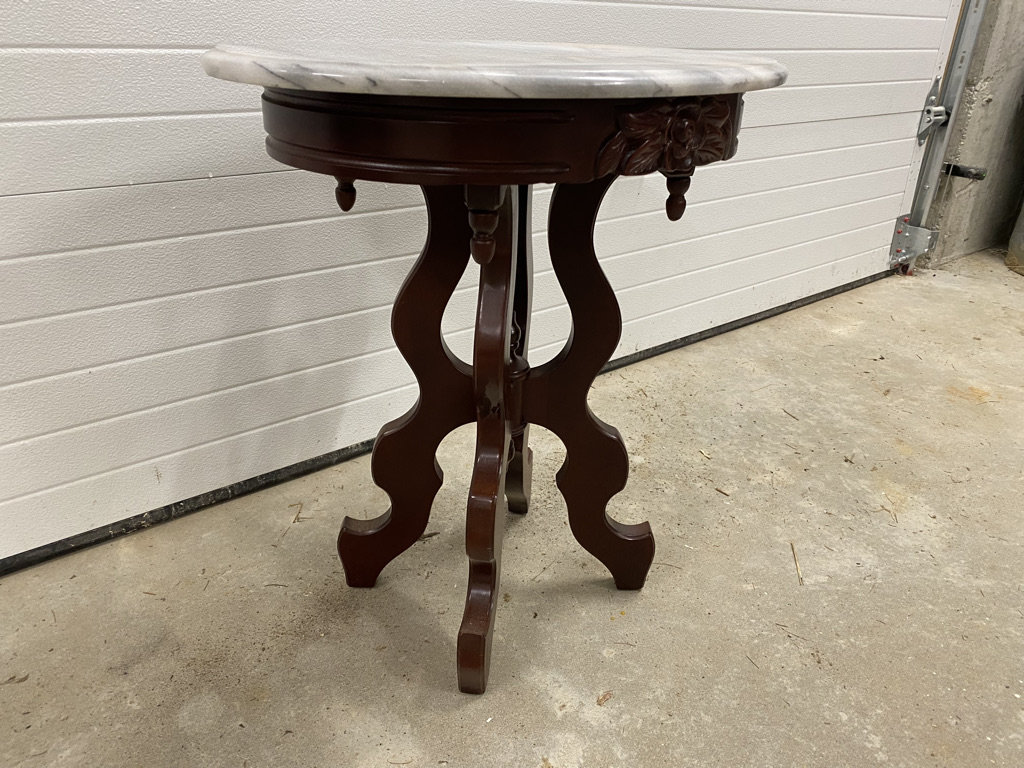 Victorian side table marble top store