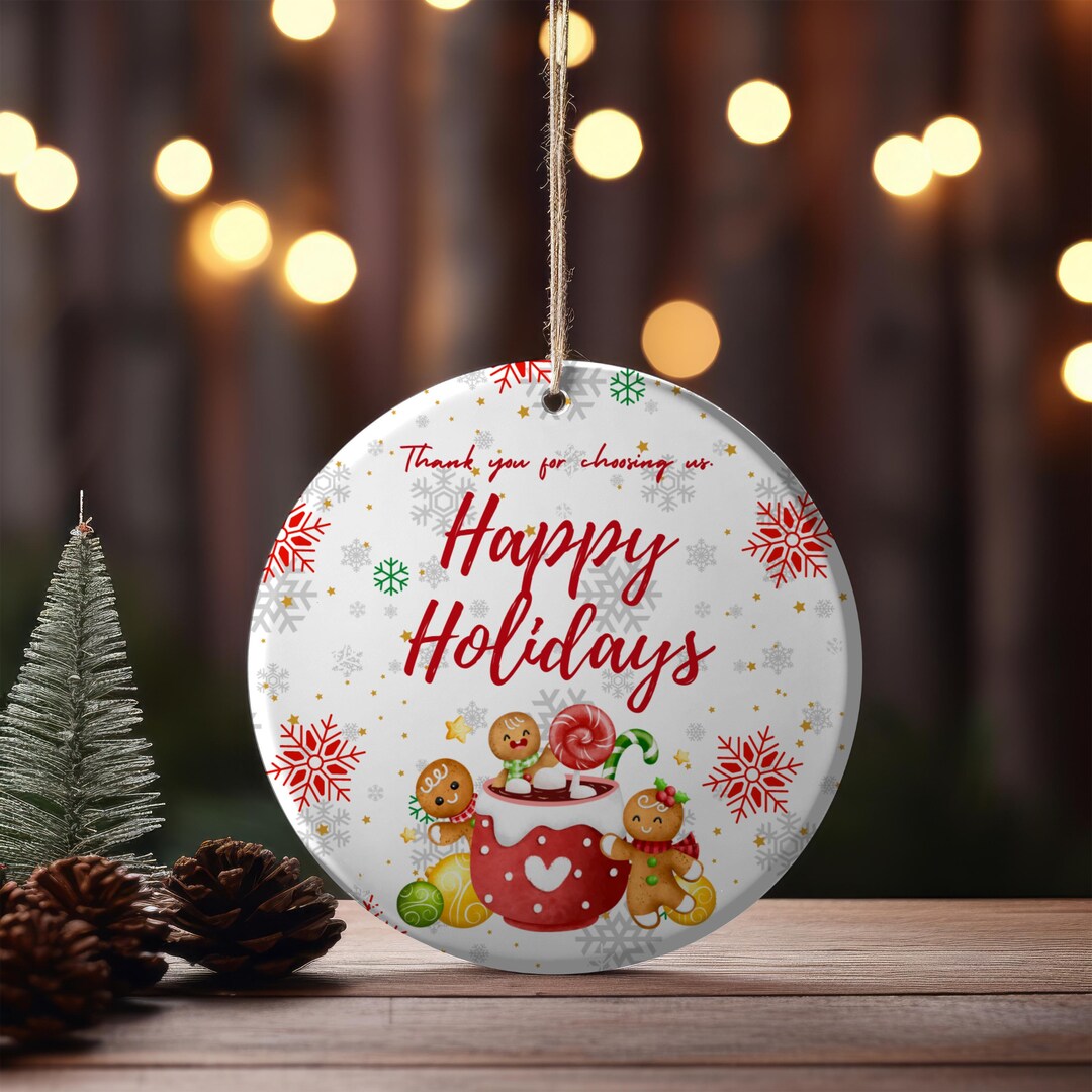 Appreciation Gift for Client Customer Christmas Gift Custom Design ...