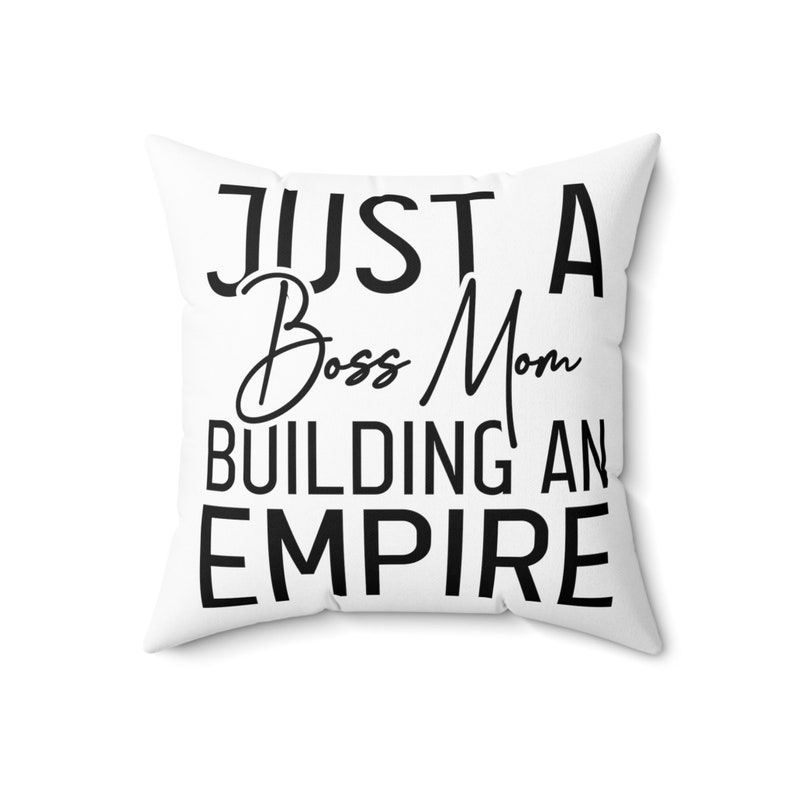 Boss Mom Decorative Office Couch Pillow Gift for Mom Office Decor Gift ...