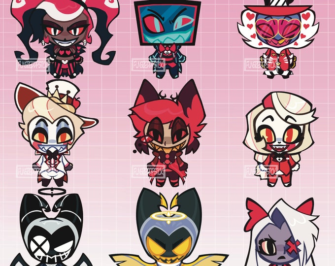 Hazbin Hotel Radiostatic Vox Alastor Acrylic Standee (pre-order ...