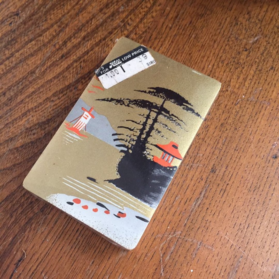 Vintage Asian Landscape Deck of Playing Cards FREE SHIPPING - Etsy