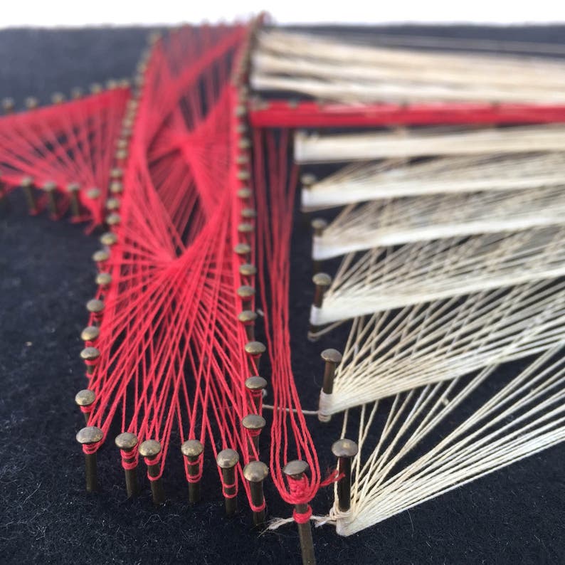 Vintage Nautical String Art Ship Boat FREE SHIPPING - Etsy