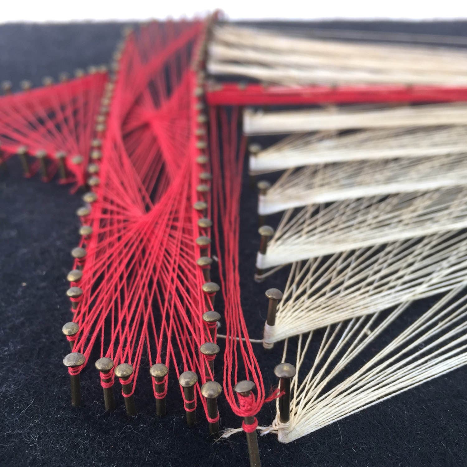 Vintage Nautical String Art Ship Boat FREE SHIPPING - Etsy