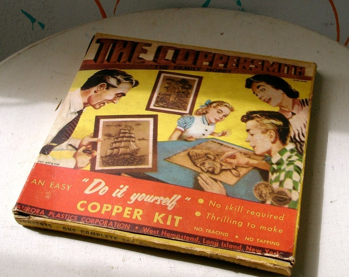 1950's Copper Craft Kit - Etsy