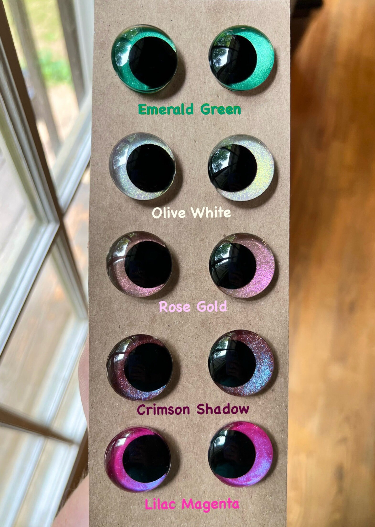 One Pair of Kawaii/offset Style Custom Safety Eyes With Backs Made to ...