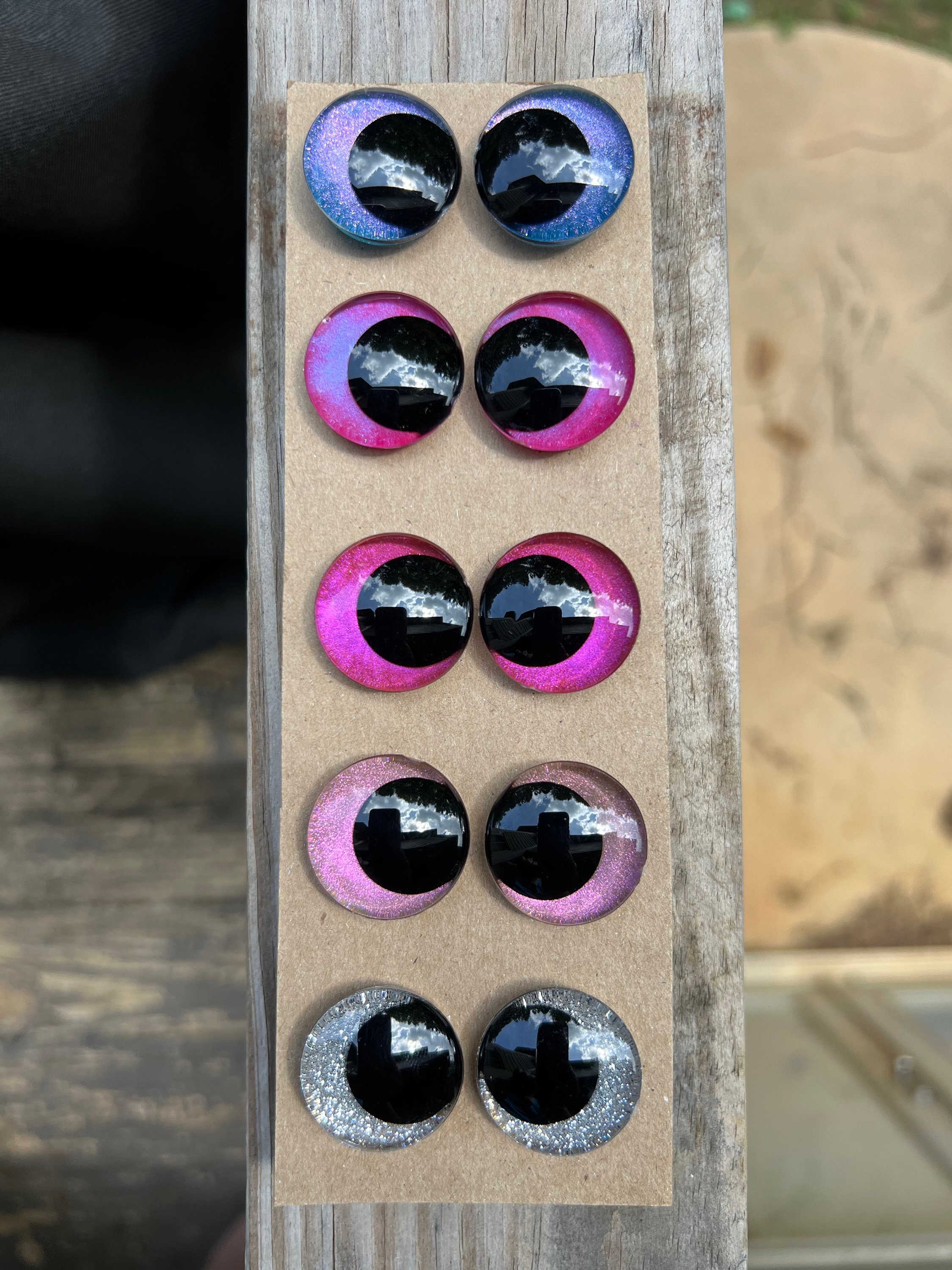 One Pair of Kawaii/offset Style Custom Safety Eyes With Backs - Made to ...
