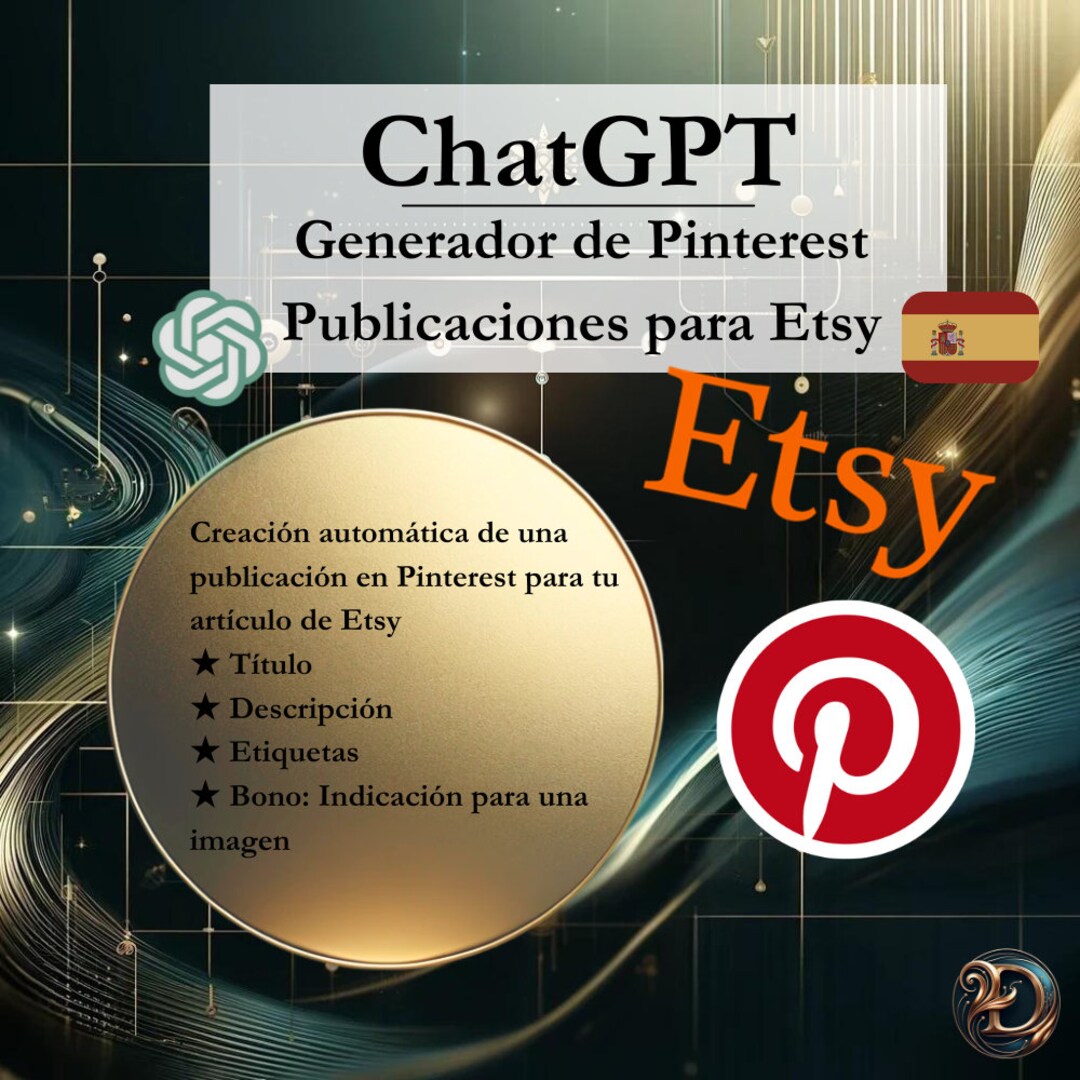 Automatic Pinterest Post Generator for Etsy: Chatgpt Makes Marketing ...