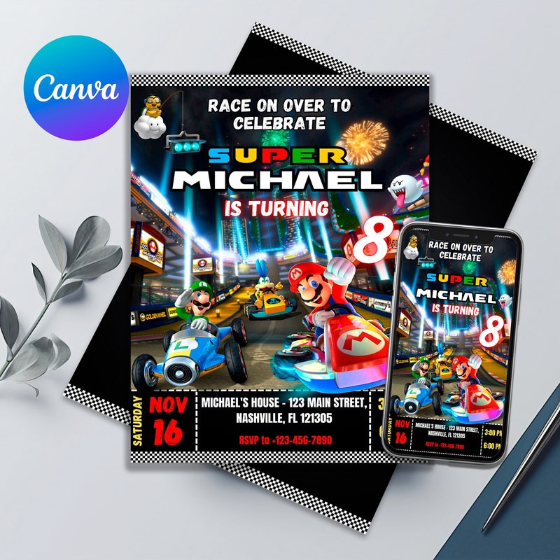 Mario Kart - Etsy
