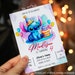 Stitch Birthday Invitation | Printable & Editable Template | Cute ...