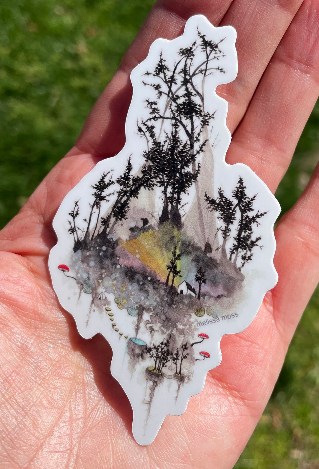 Paradise Found - Sticker - Etsy