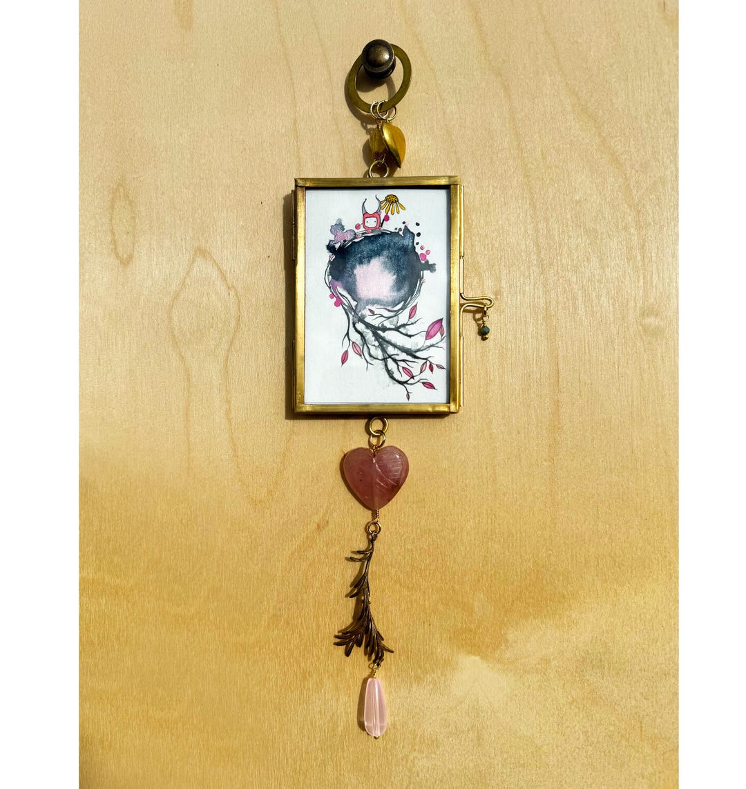 The Sweet One - Hanging Talisman Original - Etsy