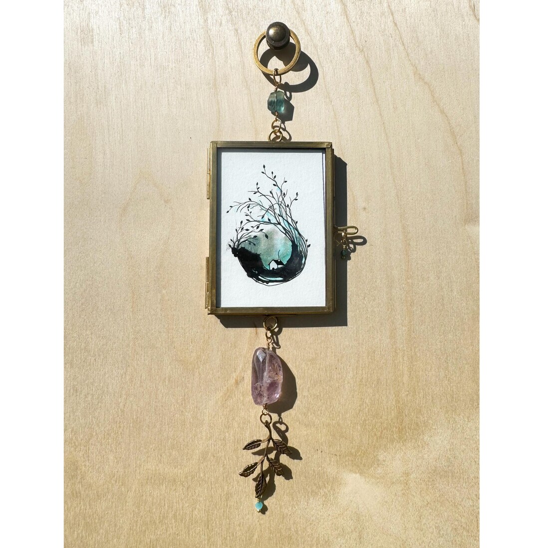 The Homebodies - Hanging Talisman Original - Etsy