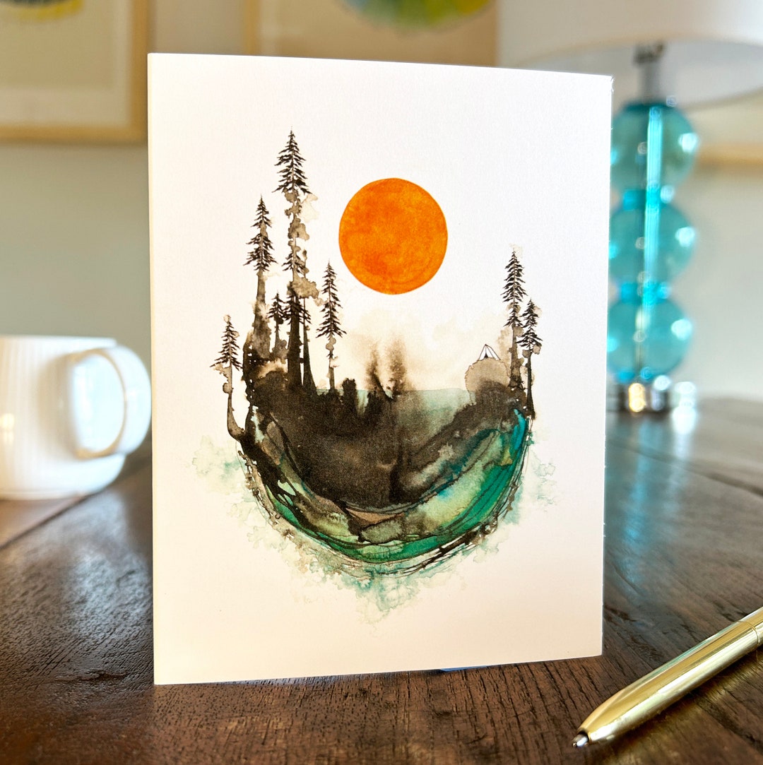 Cheering up - Note Card - Etsy