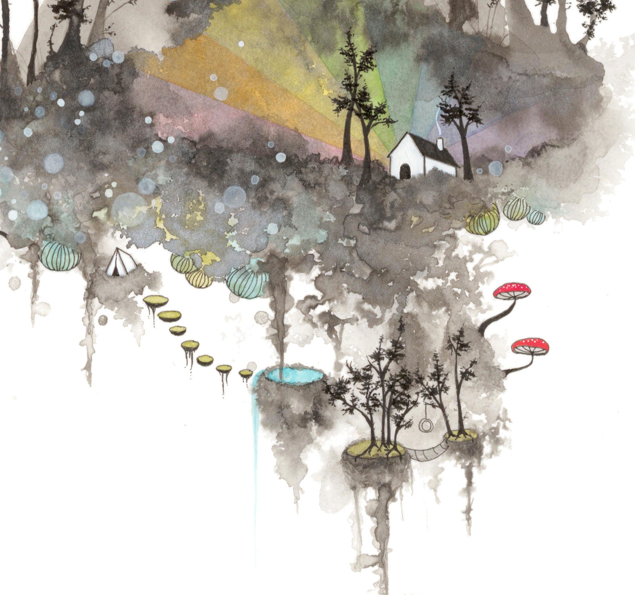 Paradise Found - 13 X19 Archival Print - Etsy