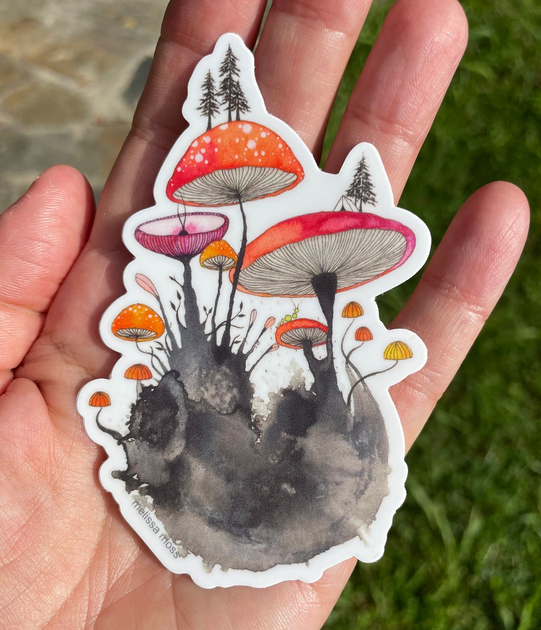 Wild & Weird - Sticker - Etsy