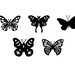Butterfly Decals Collection - Etsy