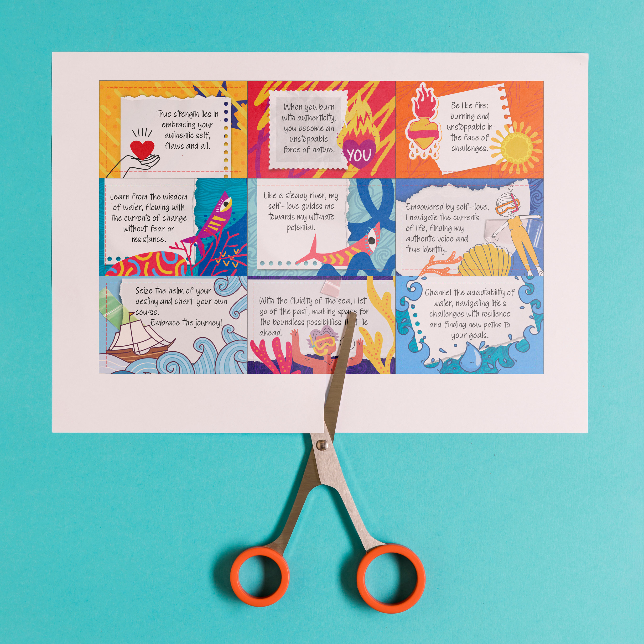 Cards for Confidence / Self-esteem / Personal Development / Flashcards ...