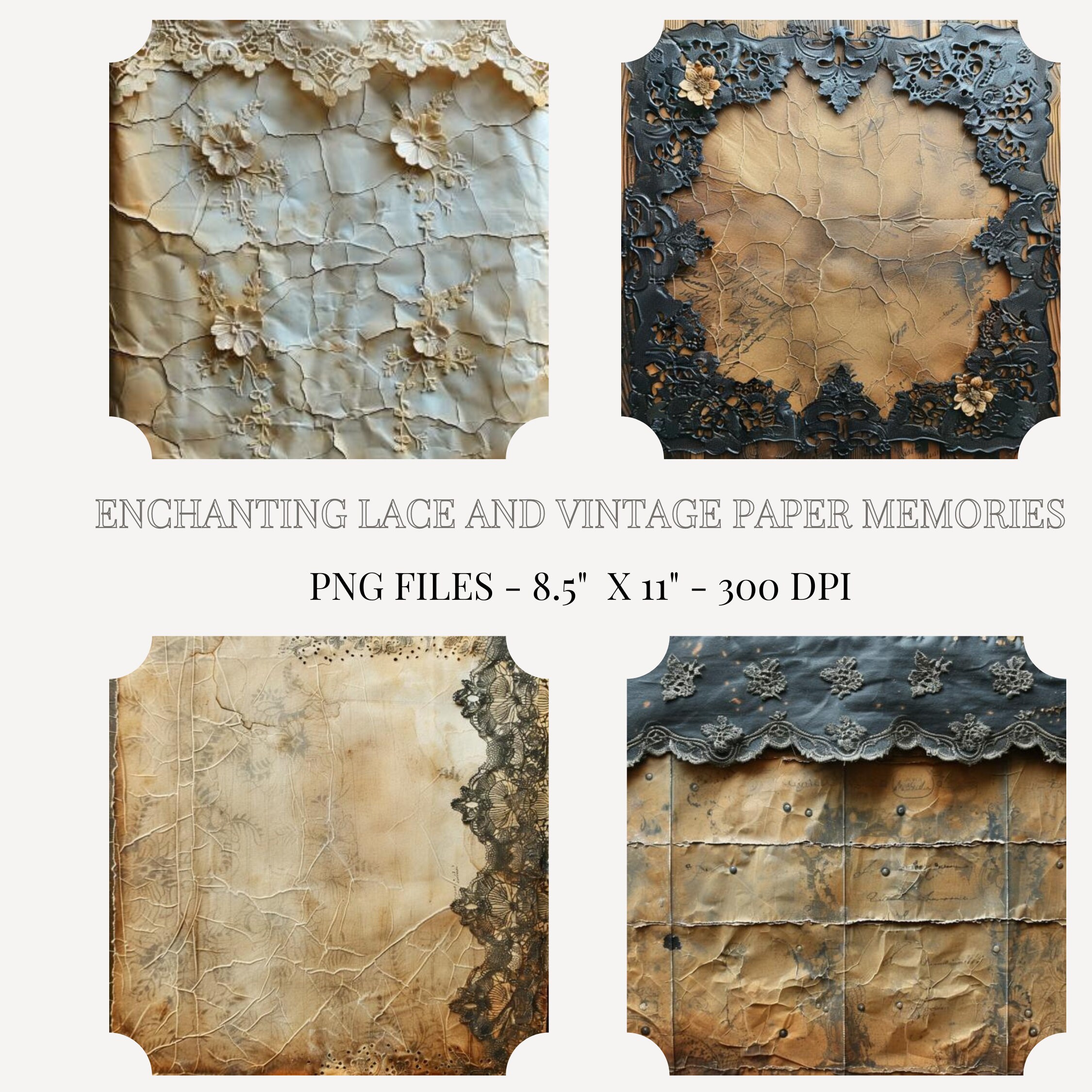 Vintage Lace Paper Digital Downloads Printable Lace Patterns ...