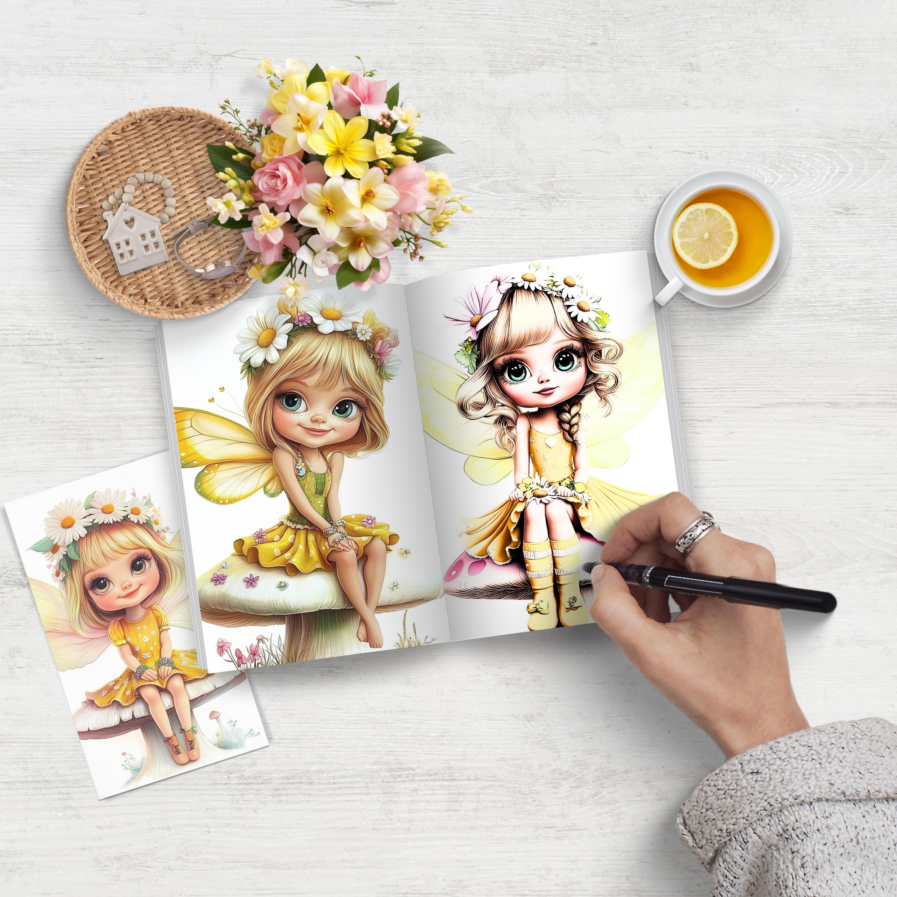 Fairies Clipart - Enchanting Digital Fairy Illustrations for Magical ...