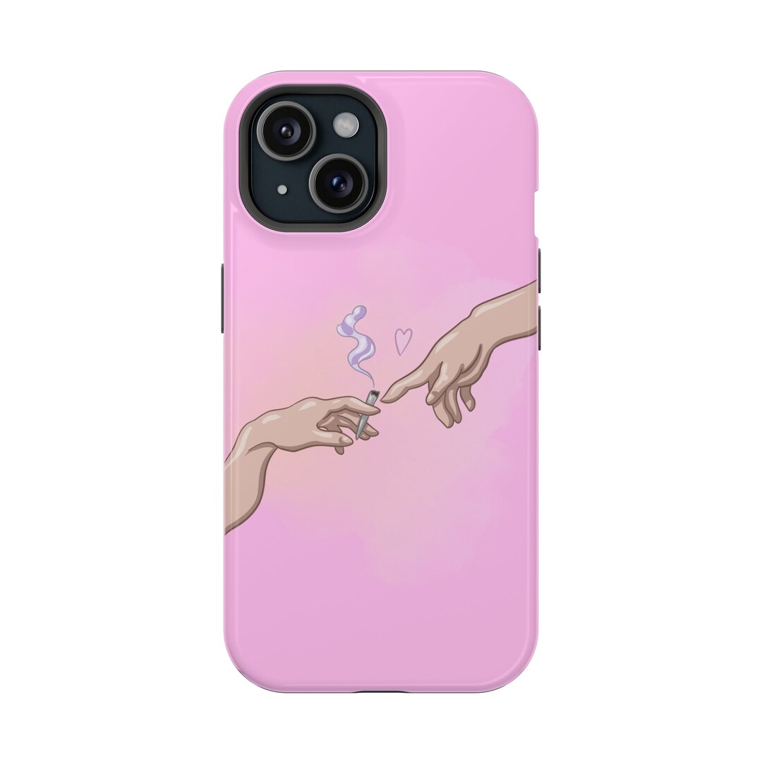 Pink Pass the Blunt Magsafe Tough Phone Case - Etsy